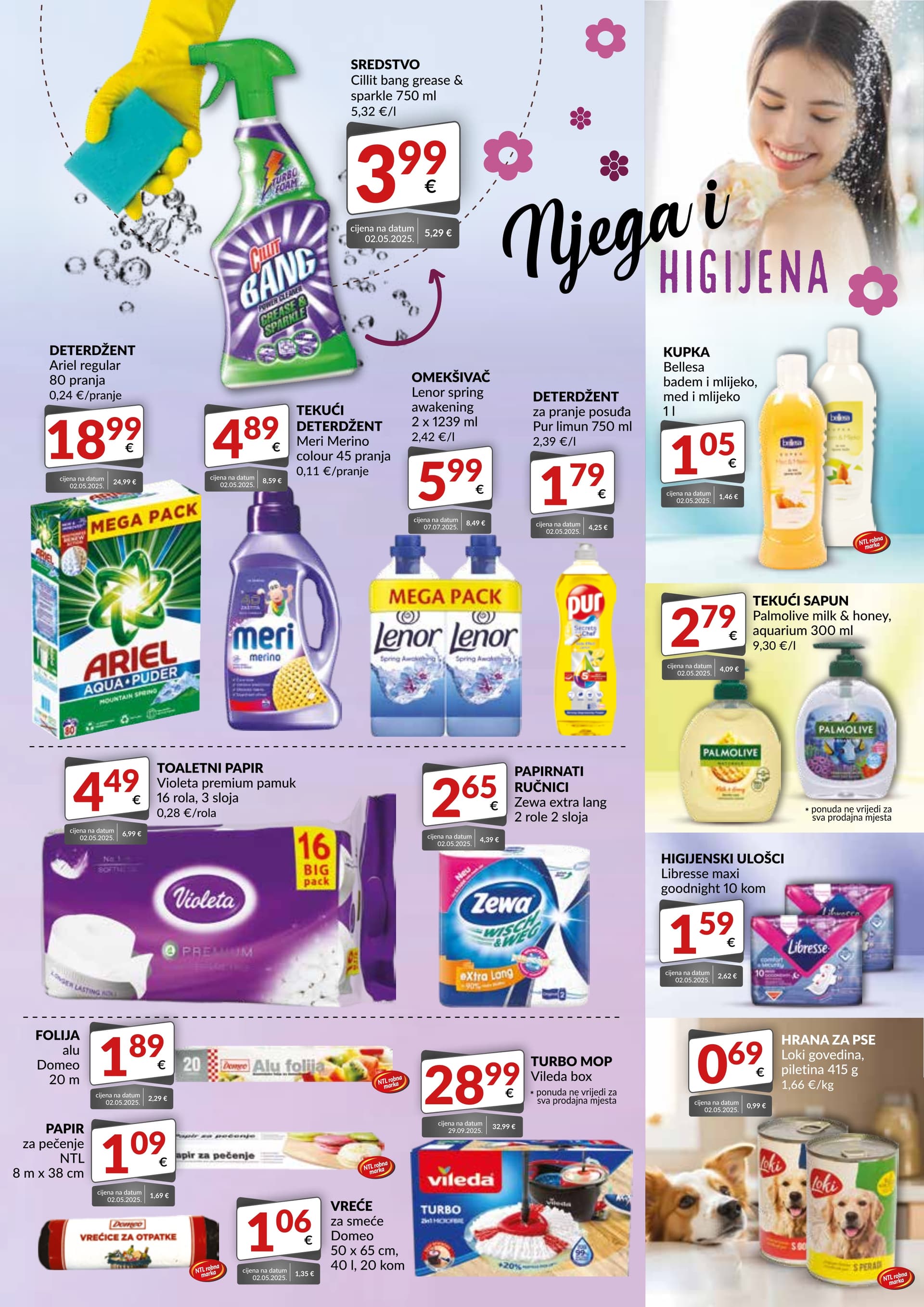 Tekući sapun Palmolive milk & honey,... na akciji u trgovinama Bakmaz