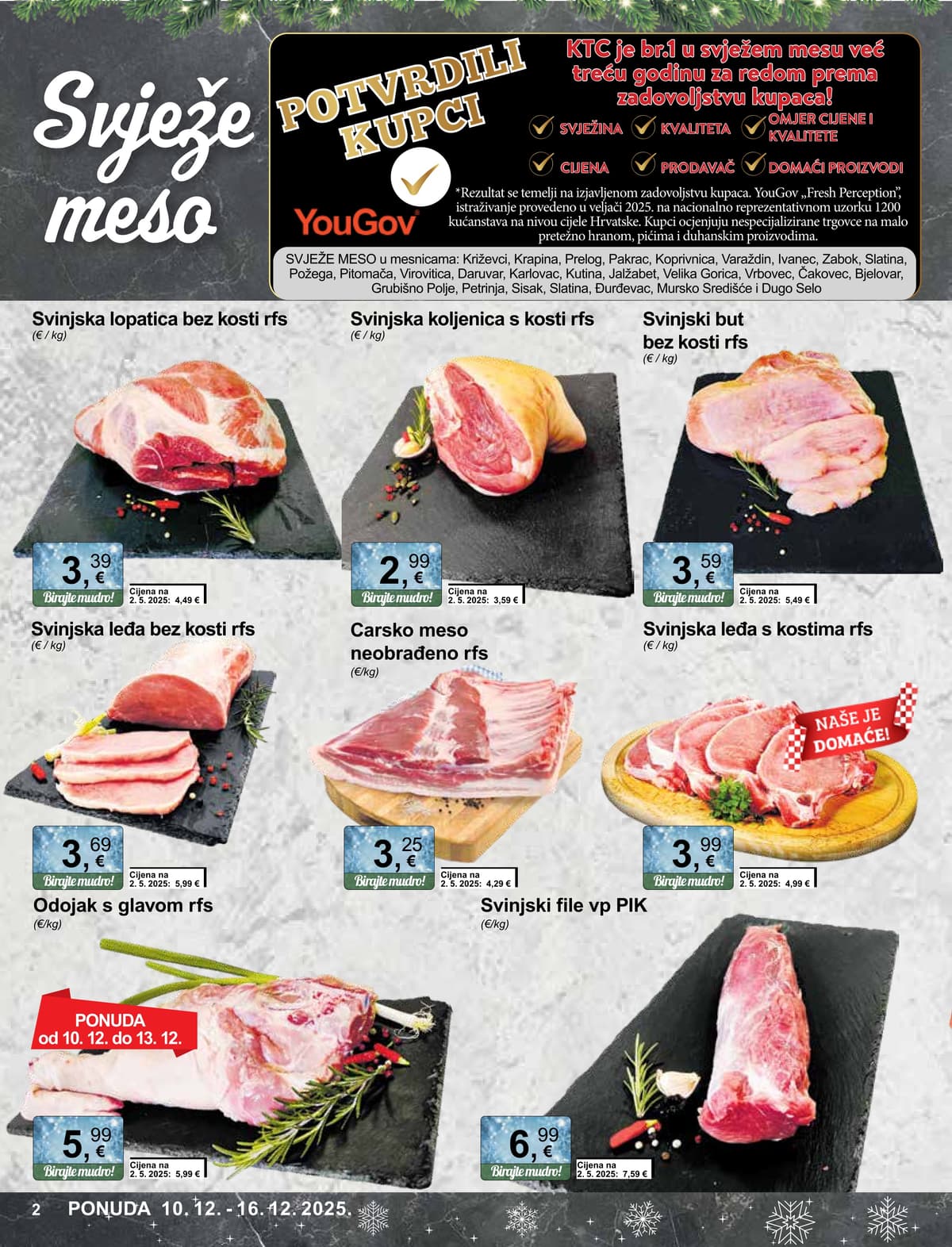 Carsko meso na akciji u trgovinama KTC