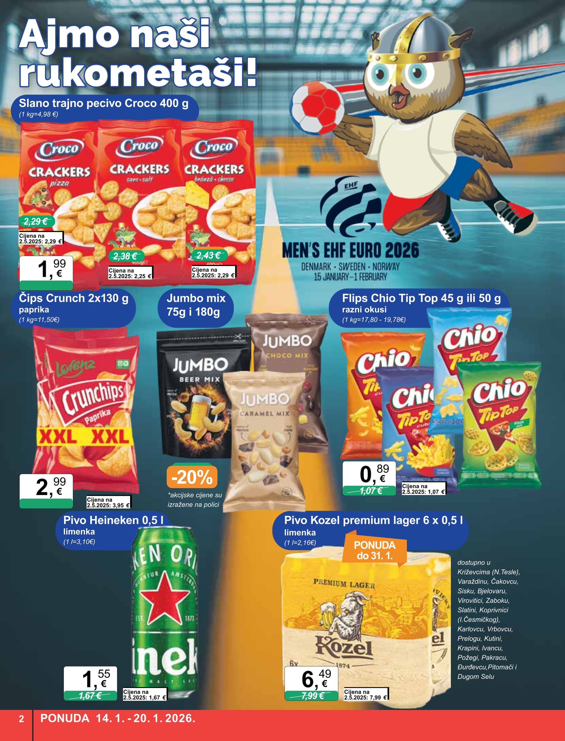 Heineken Pivo 0,5 l na akciji u trgovinama KTC