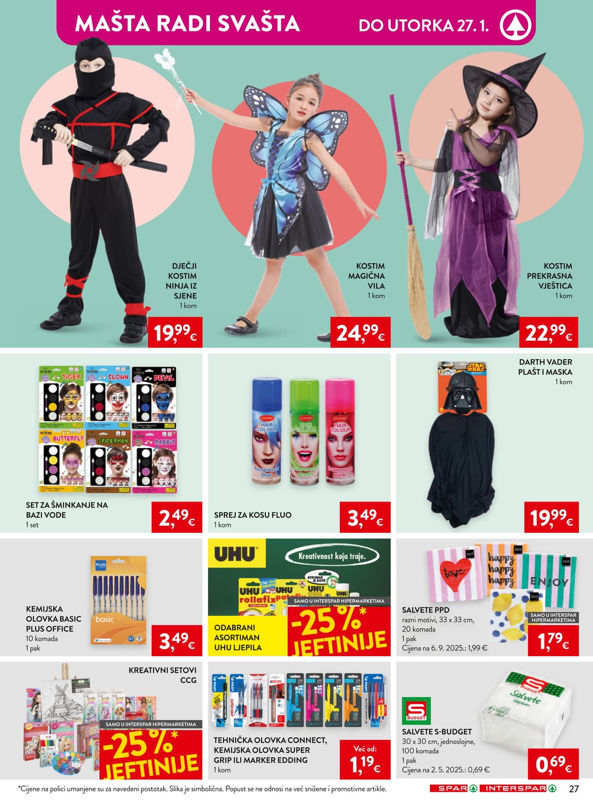 Plus Kemijska olovka Basic Plus Offi... na akciji u trgovinama Spar