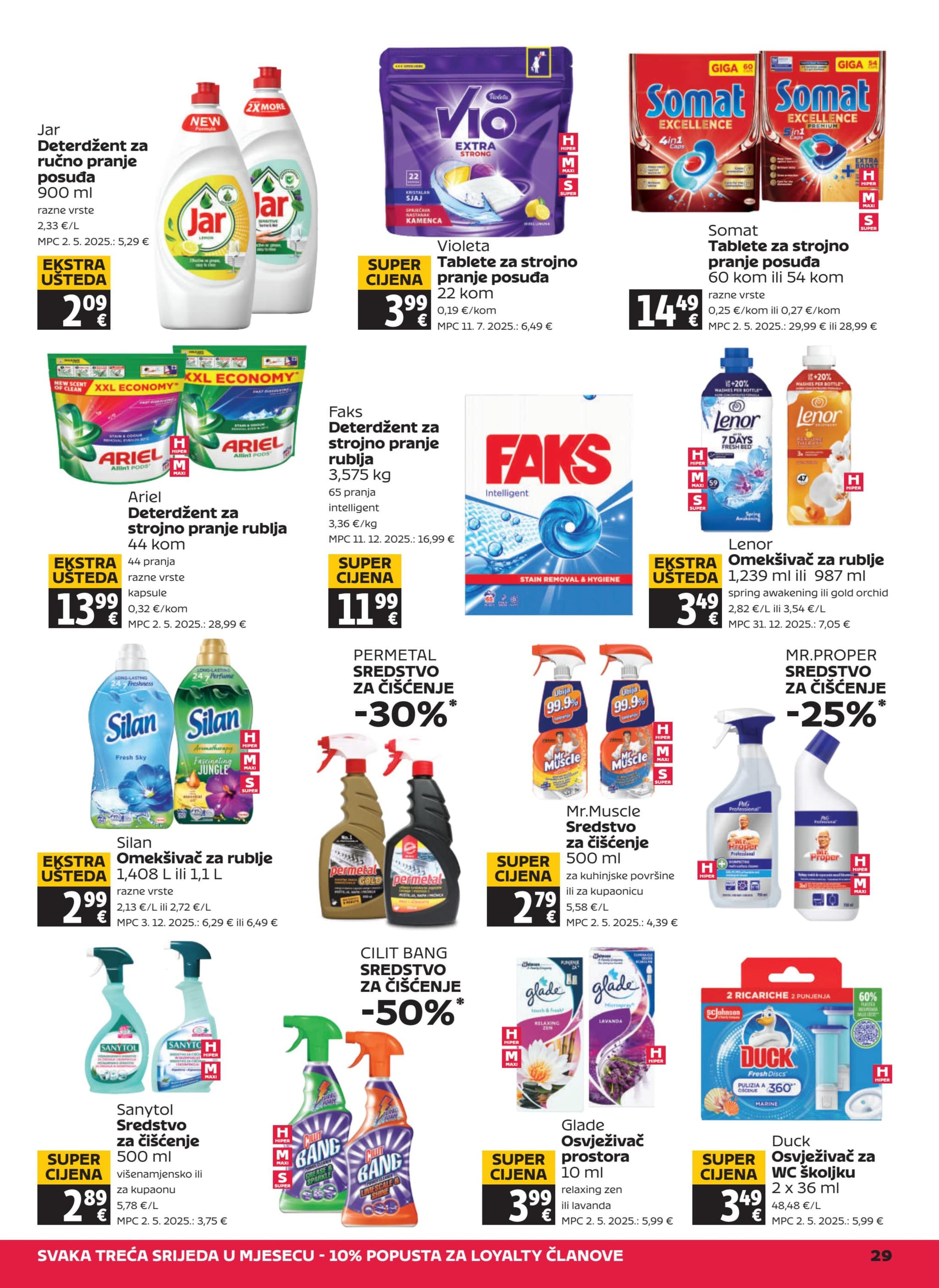 Mr.Muscle Sredstvo za čišćenje 500ml: Akcija (Tommy)