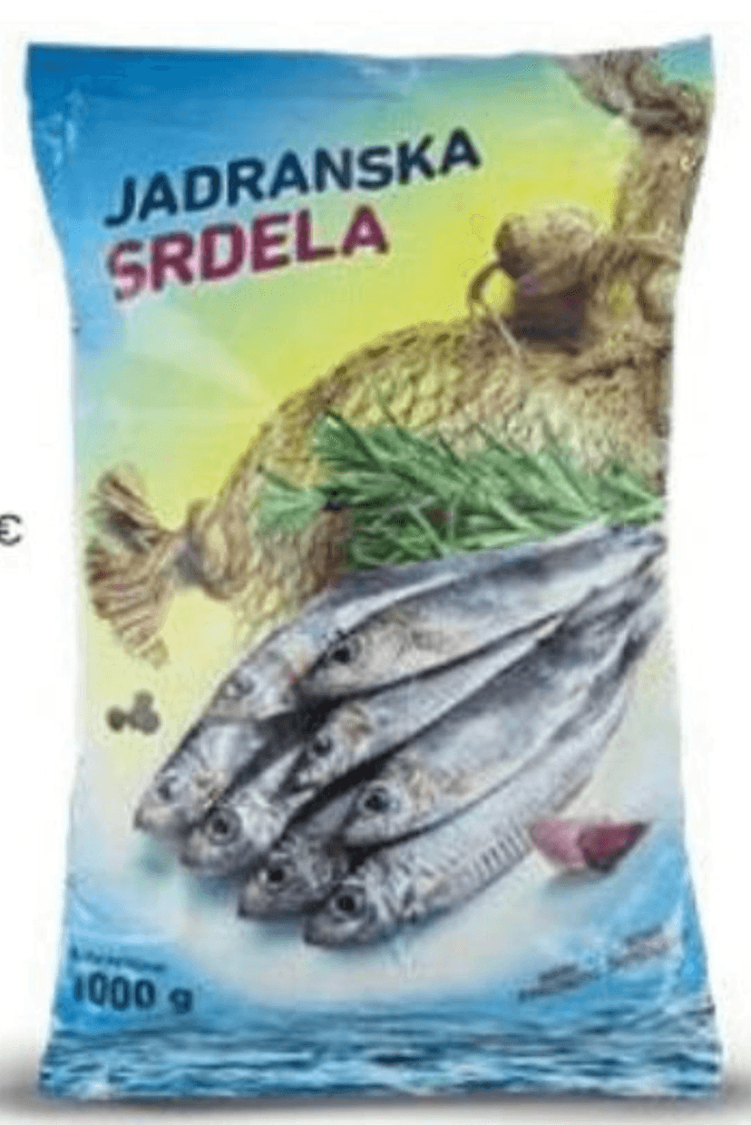 Jadranska srdela 1kg: Akcija (Eurospin) 17.12.