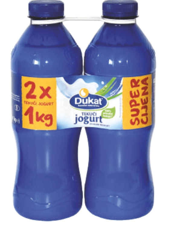 Dukat Tekući jogurt 1,5kg: Akcija (Tommy) 27.11.