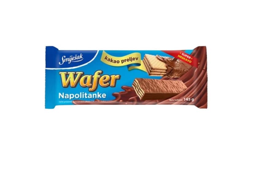 Napolitanke Smiješak s kakao preljevom...: Akcija (Bakmaz) 4.2.