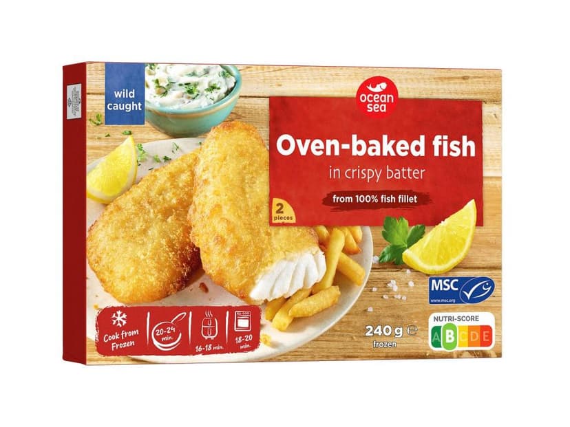 OCEAN SEA Filet bakalara 240g: Akcija (Lidl) 30.3.