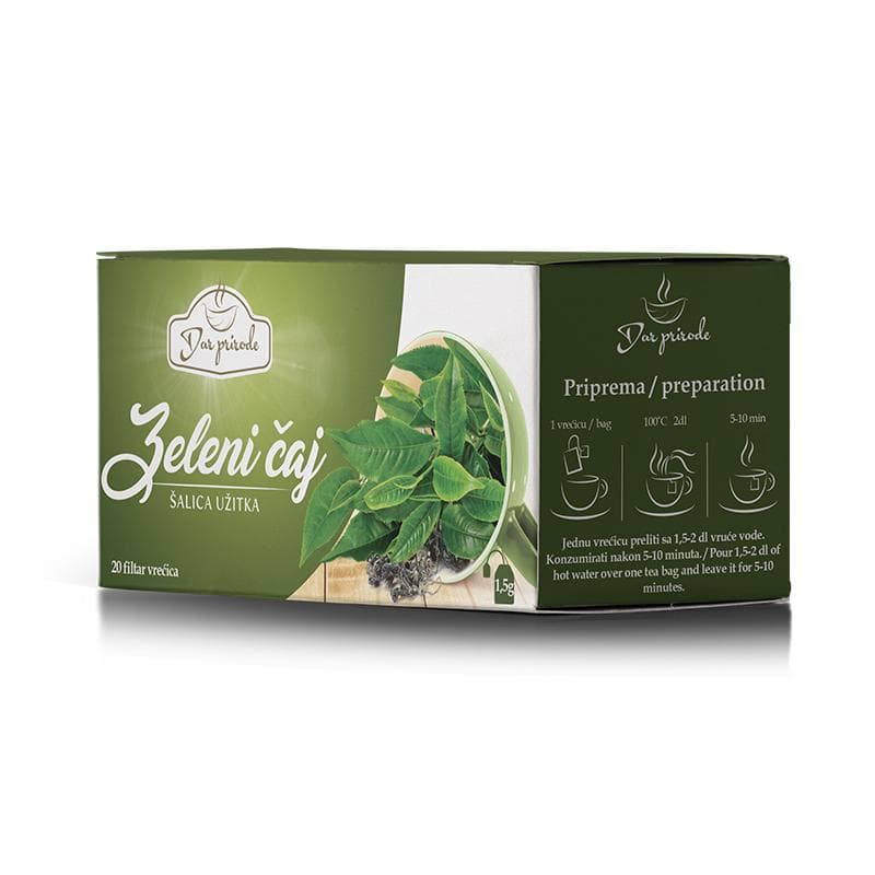 DAR PRIRODE Zeleni čaj list 100g: Akcija (Pivac) 15.12.