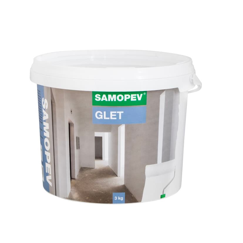 Glet masa SAMOPEV 3kg: Akcija (Pevex) 5.2.