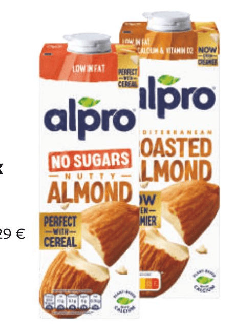 Biljni napitak Alpro 1L: Akcija (Interspar) 10.12.