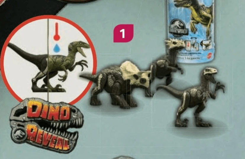 Dino Reveal Asortiman: Akcija (Mueller) 3.11.