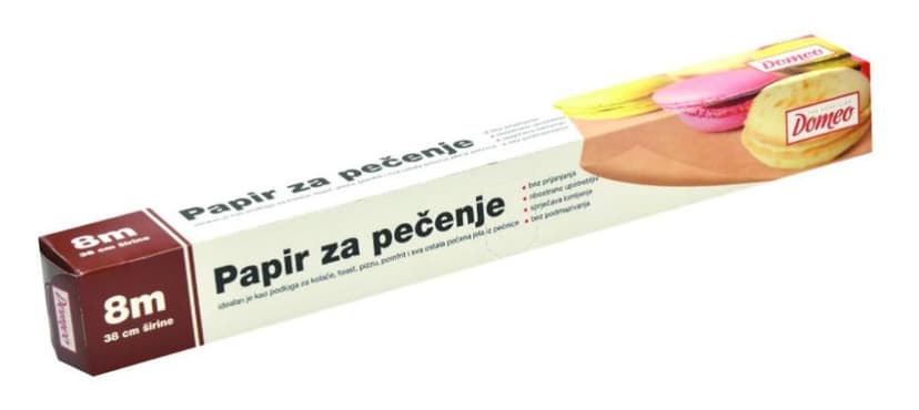 Domeo Papir za pečenje 8 m, 38c...: Akcija (Trgovina Krk) 1.12.