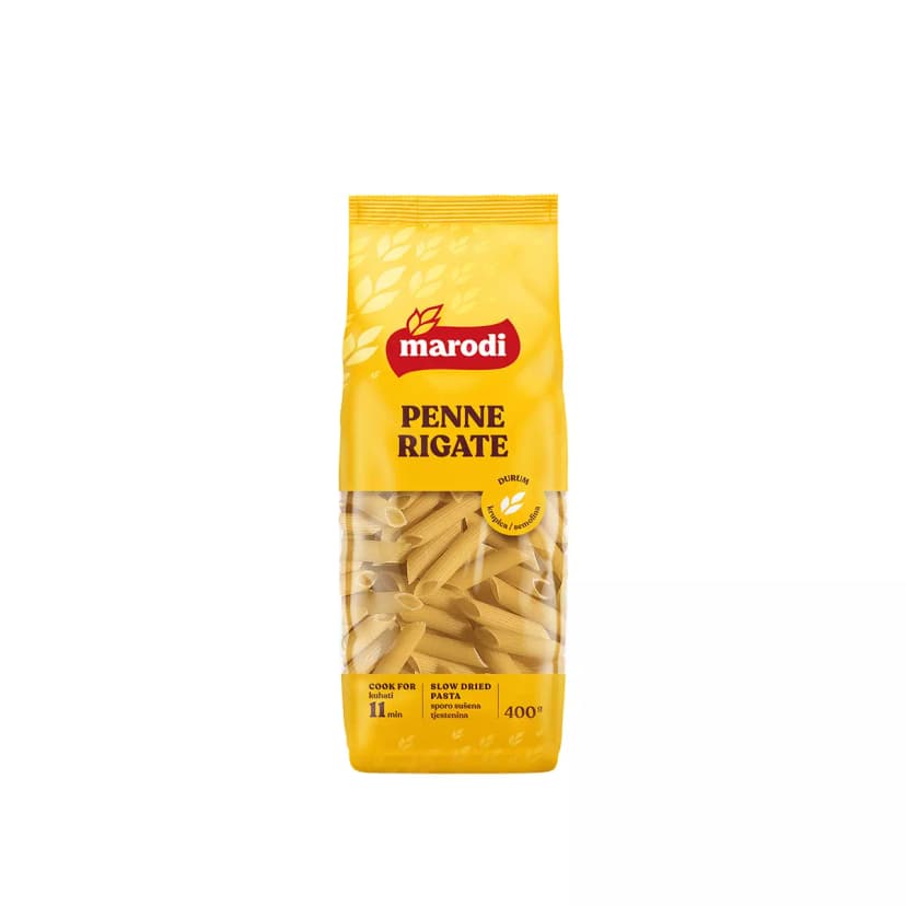 Marodi penne rigate 400g: Akcija (Bakmaz) 14.1.
