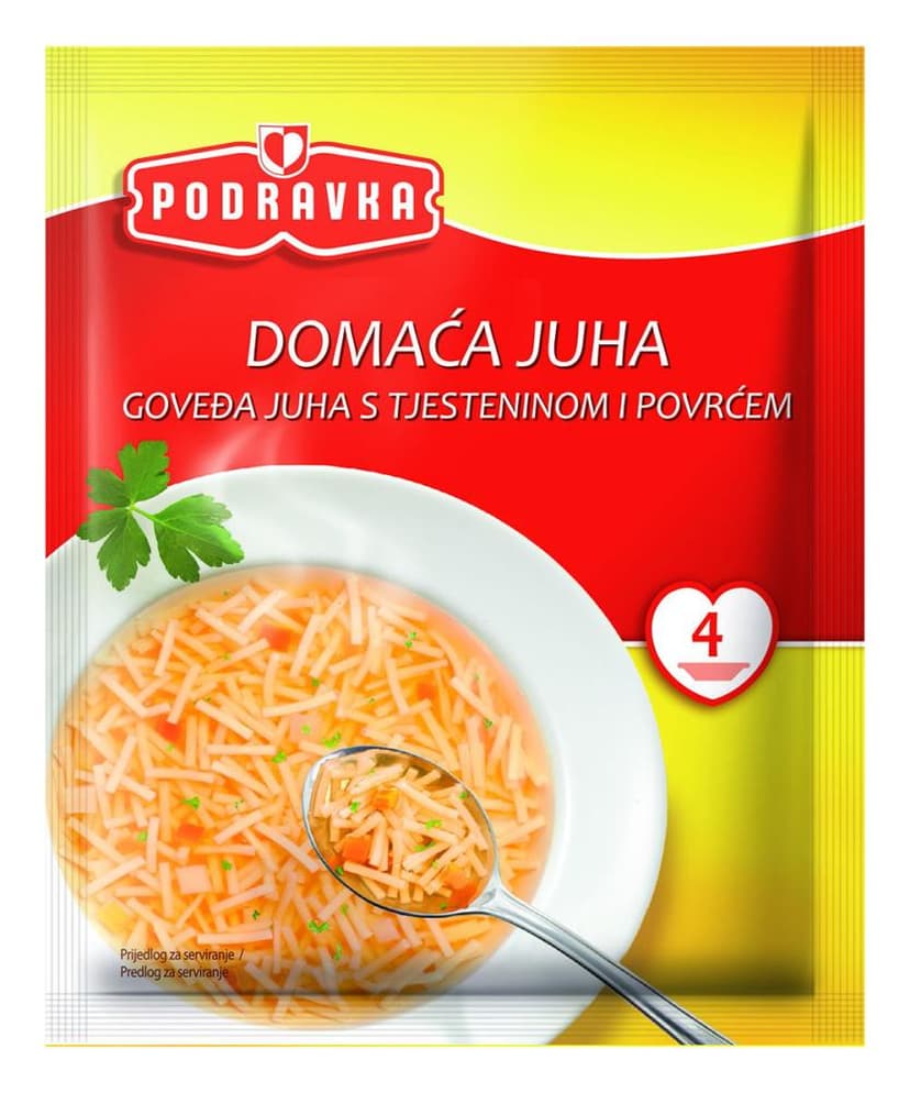 Podravka Juha 46g: Akcija (Trgovina Krk) 2.2.