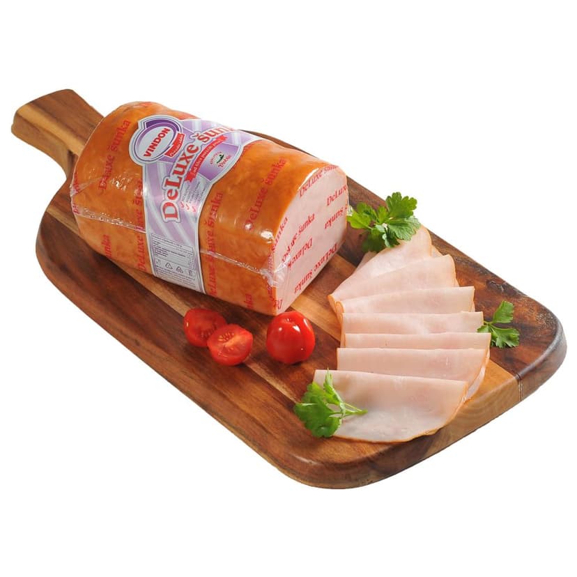 Pureća šunka Deluxe 100g: Akcija (Plodine) 26.11.