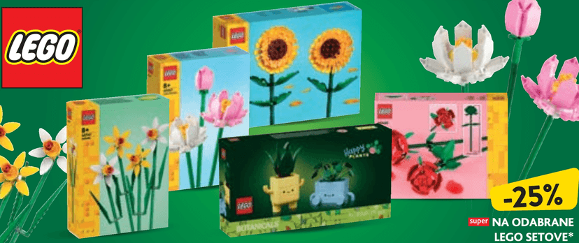 Odabrani LEGO setovi: Akcija (Konzum) 4.2.