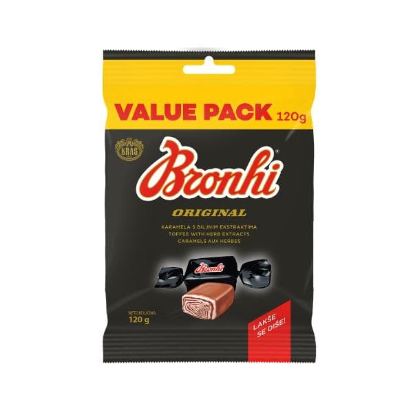 Bomboni Bronhi Original 120g: Akcija (Boso) 12.2.
