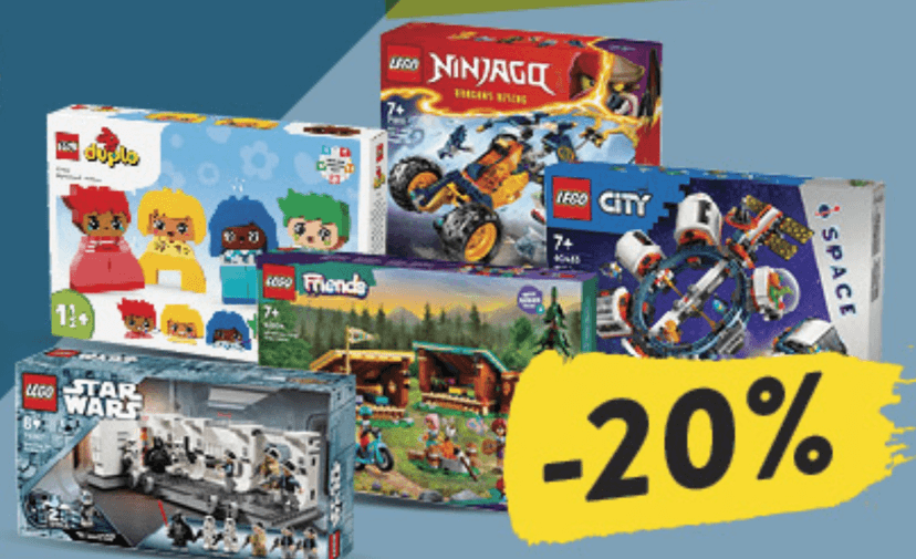 Odabrani LEGO asortiman: Akcija (Konzum) 3.12.