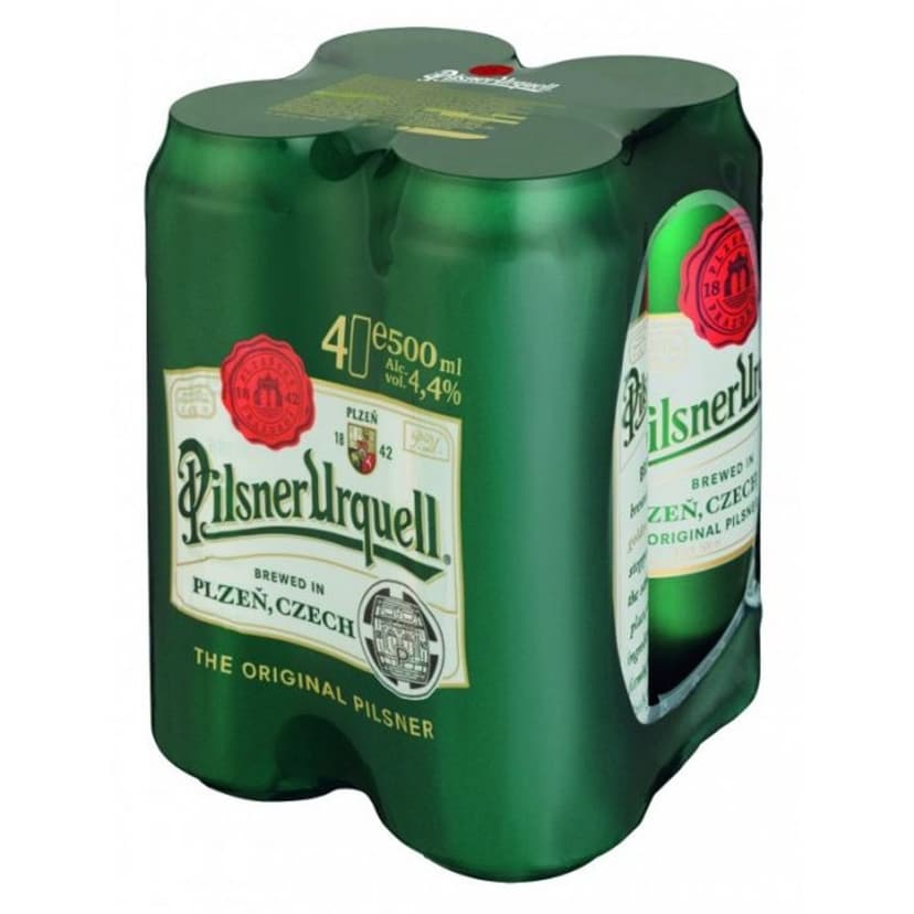 Pivo Pilsner Urquell 4 x 0,5l: Akcija (KTC) 5.11.
