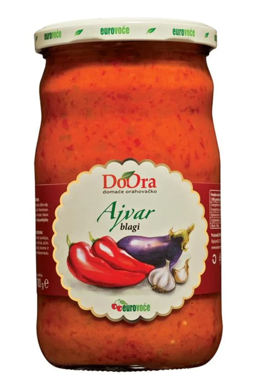 Doora Ajvar 560g: Akcija (Plodine) 3.12.
