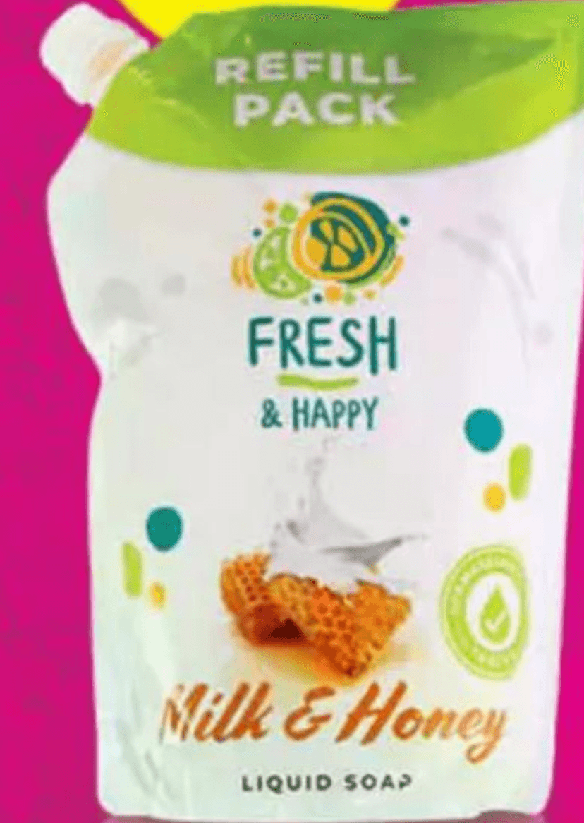 Fresh&Happy Tekući sapun, refill 1000m...: Akcija (Bipa) 11.12.