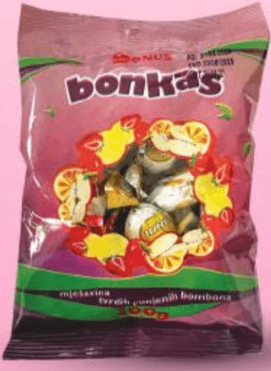 Bonkas Bomboni 100g: Akcija (Trgovina Krk) 16.1.