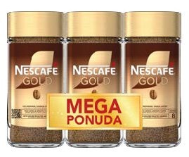 Instant kava Nescafé Gold 3 x 190g: Akcija (Spar) 24.06