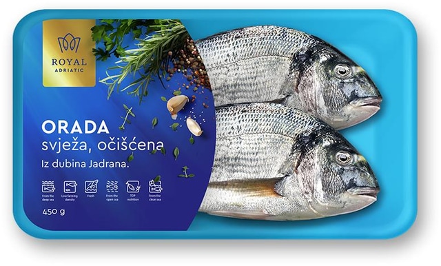Orada ca. 600g: Akcija (Kaufland) 23.7.
