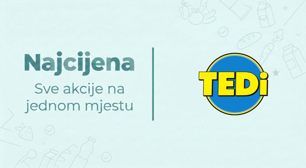 Tedi katalog: Svi novi letci i vikend akcije (travanj 2026)